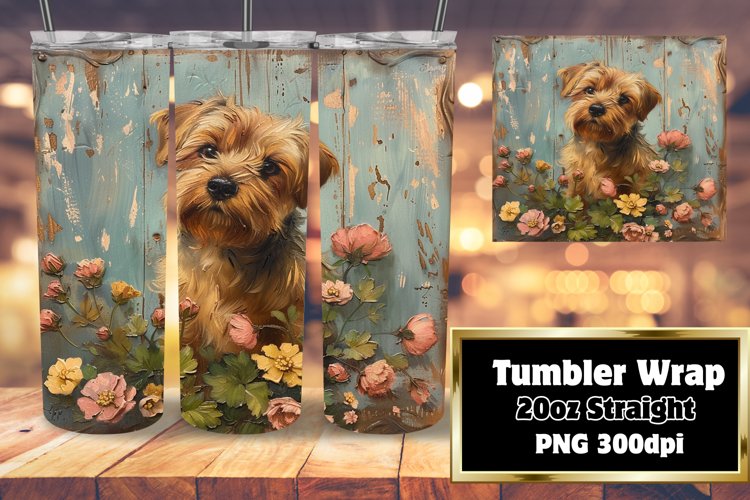 Pup Print Patterns 20oz Sublimation Tumbler Series (3397446)