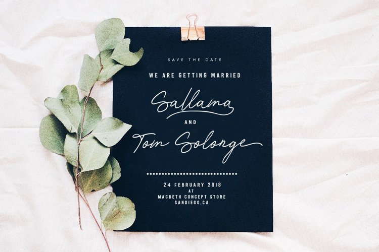 Samiyatta Font Duo - Free Font Of The Week | Font Bundles