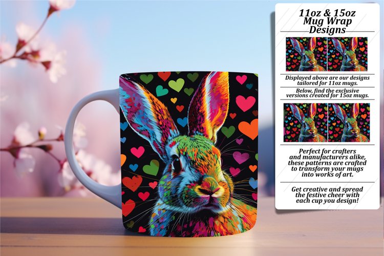 Mug Makeover with Playful Springtime Animals