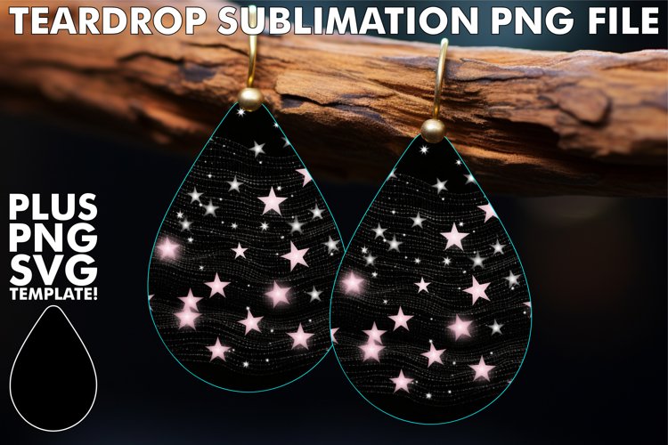 Glittering Cosmos: Star Pattern Luxury Earrings (2965215)