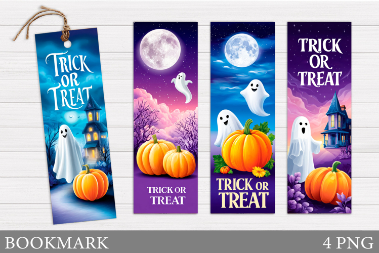 Halloween Bookmark Design. Halloween Ghost (5756732)