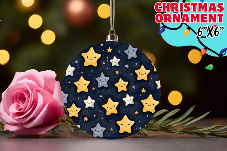 Glistening Stars: Sublimation Ornament Patterns (2966085)