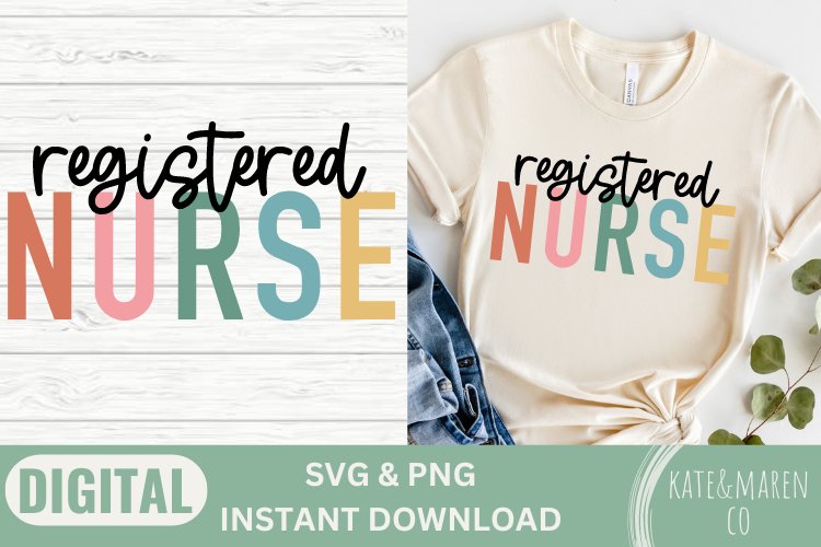 RN svg, registered nurse svg (2585148)