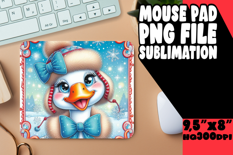 ENCHANTED MOUSE MAT MAGICAL DESIGN, Goose