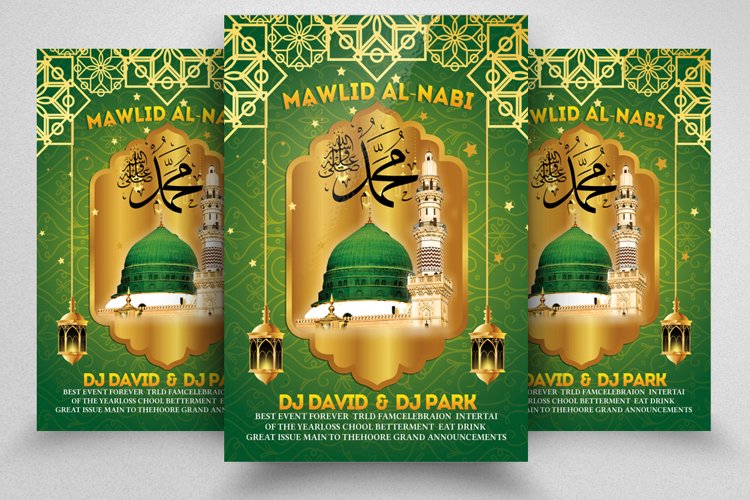 Milad Ul Nabi Islamic Festival Flyer (971148)