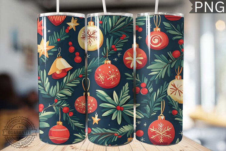 Christmas Tumbler Warp