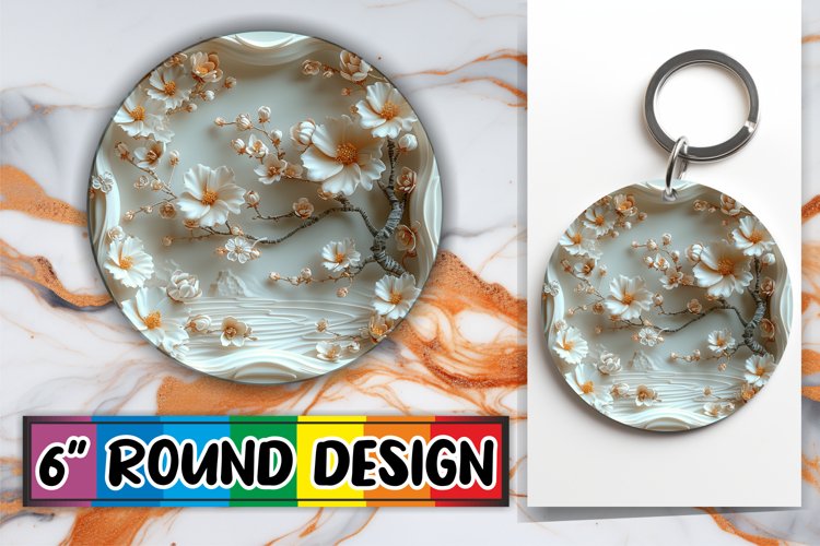 Scenic Round Ornament Designs (3556080)