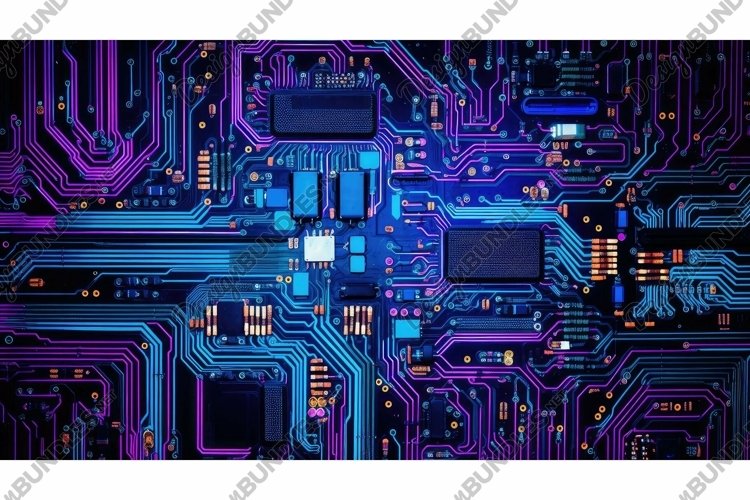 computer technology pattern abstract