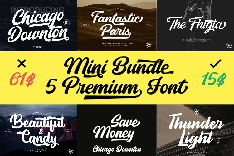 Mini Bundle Premium Font