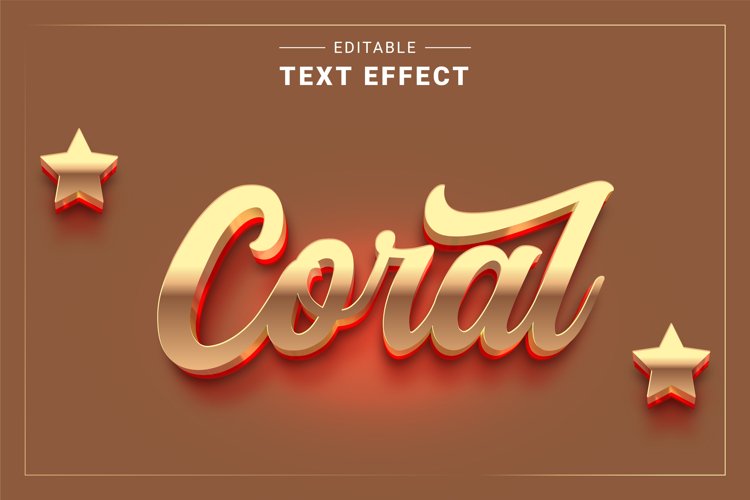Editable Text Effect for Illustrator. Vector (2014269)