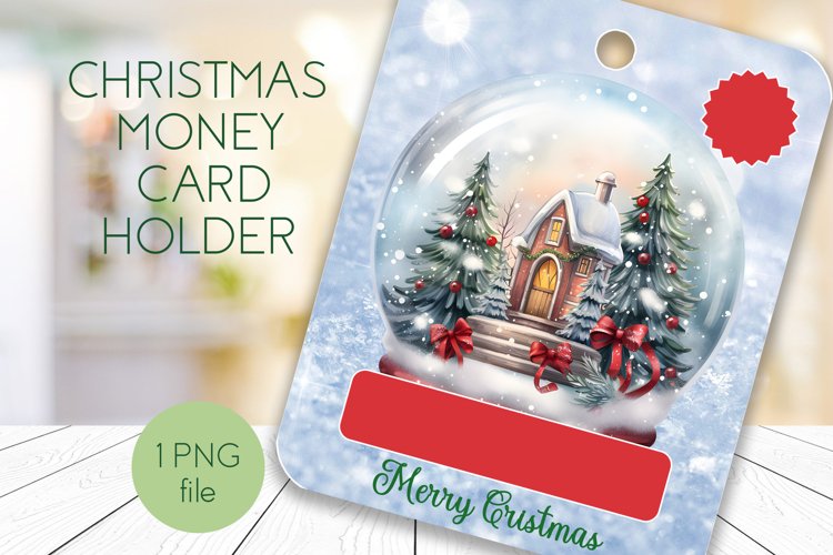 Christmas Printable Money Card Holder celebration (3021685)