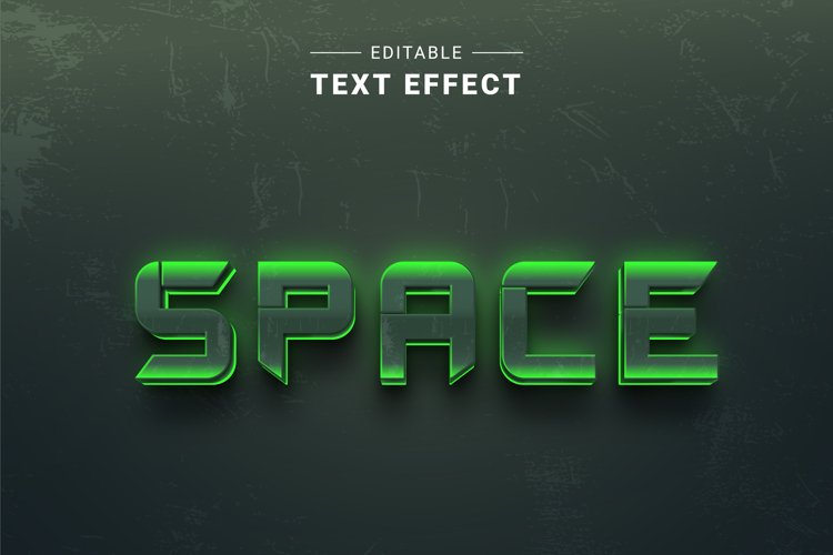 Editable Text Effect for Illustrator. Vector (2045420)