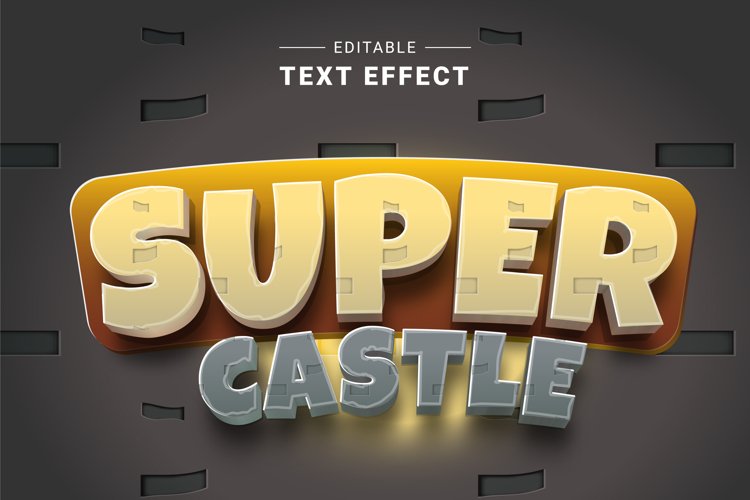 Editable Text Effect for Illustrator. Vector (1933382)