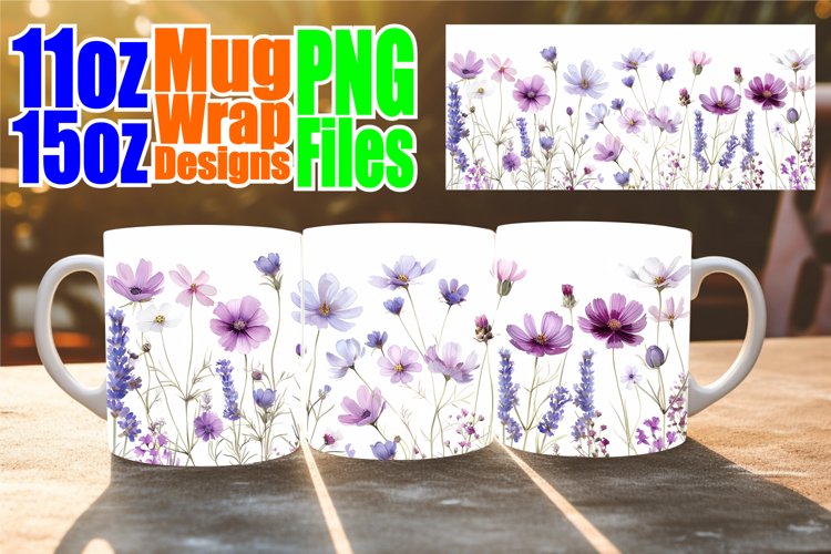 Blossom Bash Mug Design - Sublimation Whimsy (3693050)