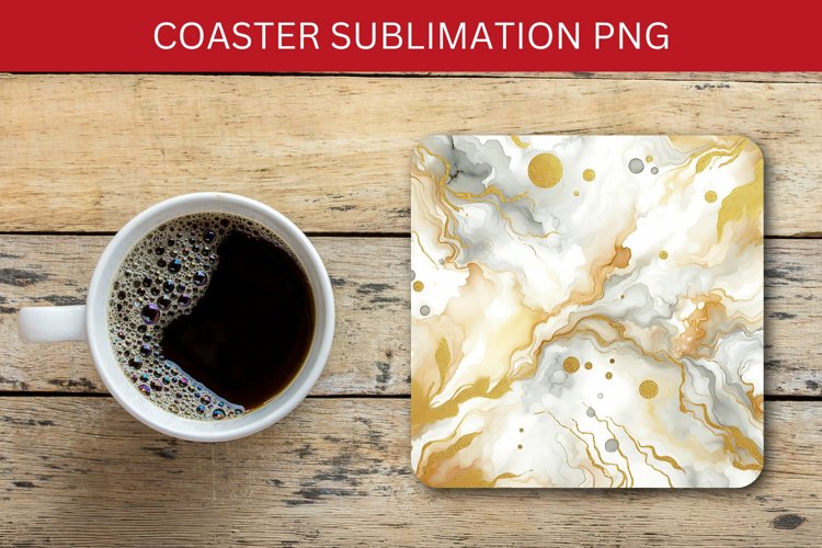 square coaster - marble texture (4972047)