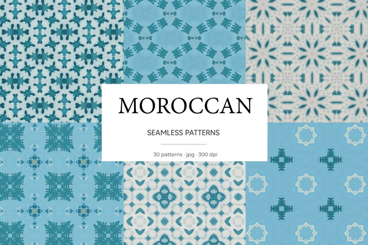 Moroccan Seamless Patterns (1803294)