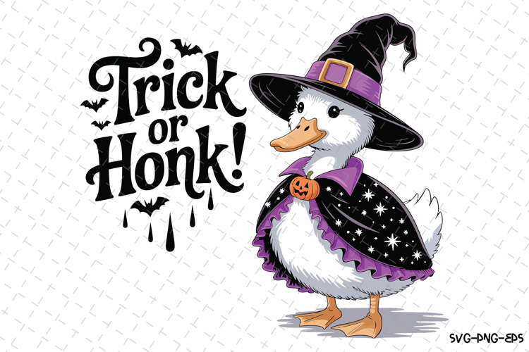 Trick or Honk Svg | Halloween Svg | Svg Cut Files (5768072)