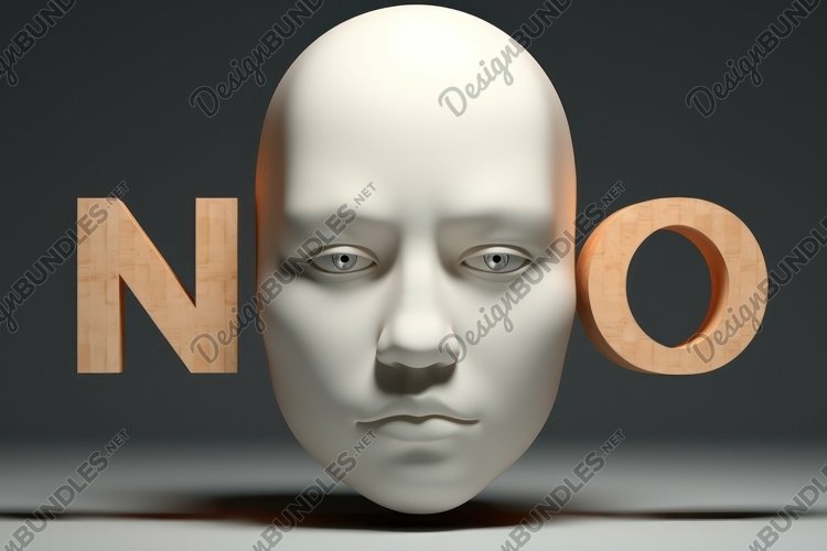 NO concept Background Wallpaper