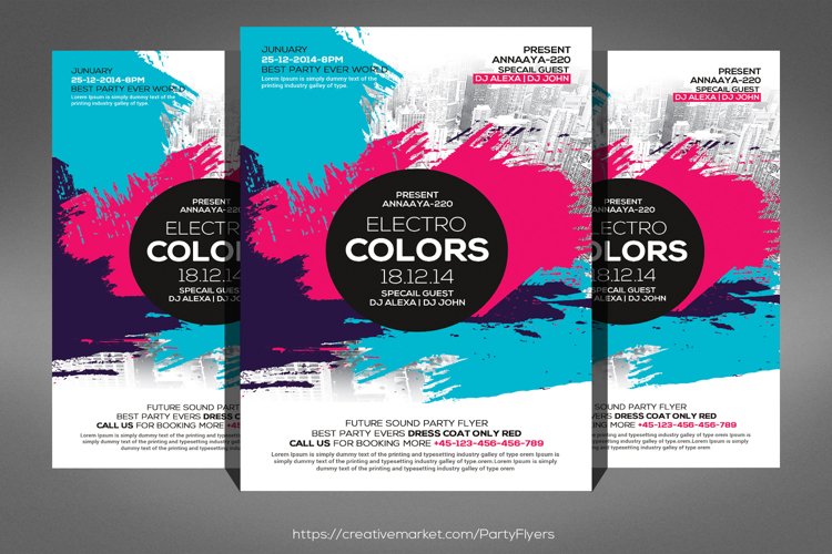 Electro Color Flyer (140392)