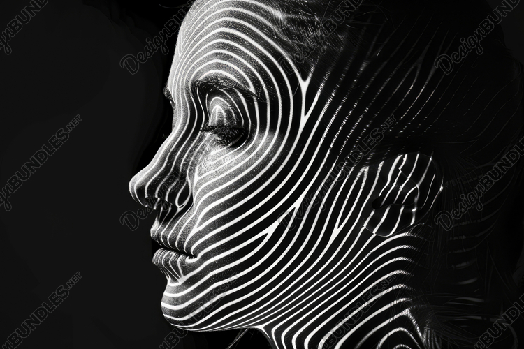 Pattern Face Background Wallpaper