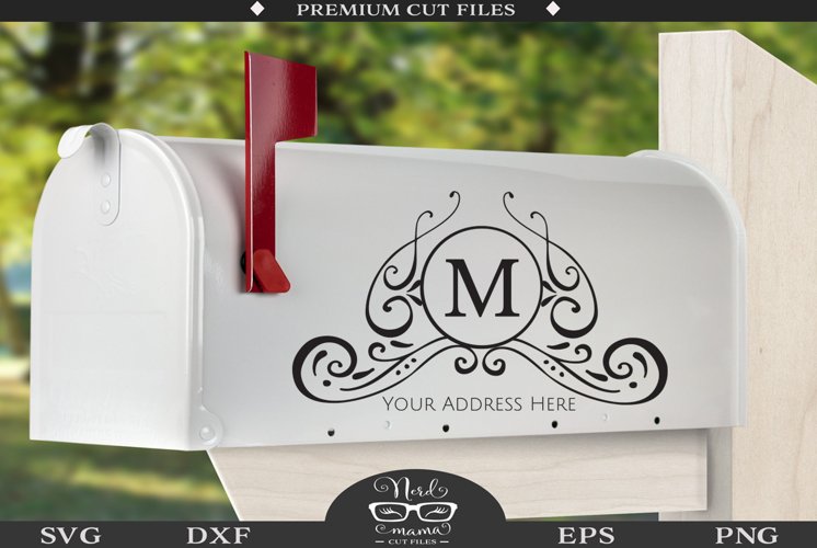 Mailbox Svgs | Decals, Vinyl, Monogram, Free | Design Bundles