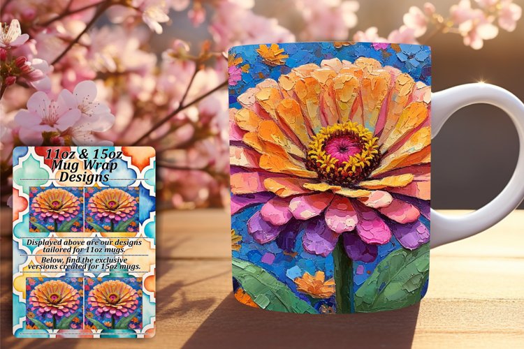 Vibrant Spring Blossoms on Your Cup