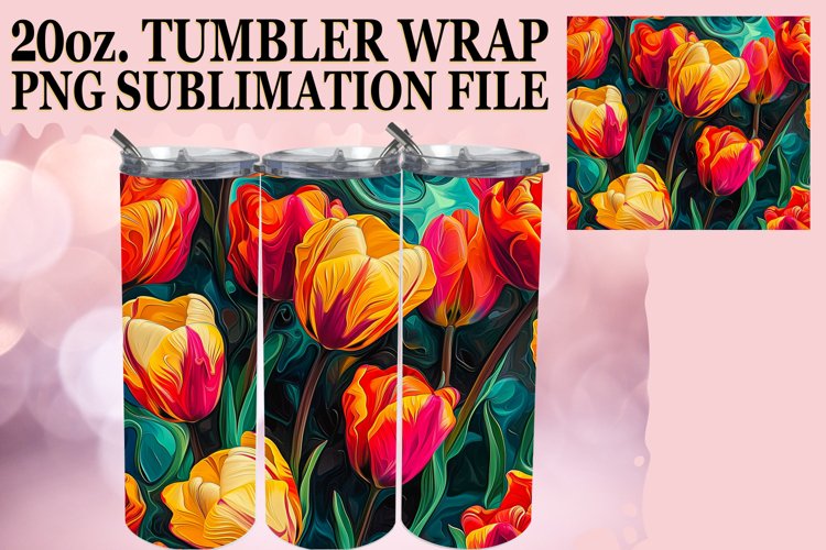Charming Floral Sublimation Wrap (3218257)