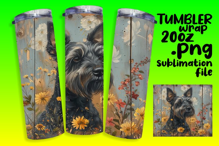 Pup Print Patterns Sublimation Tumbler Assortment