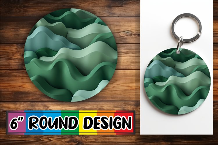 Whimsical Abstract Inflated Puff Sublimation (3399461)