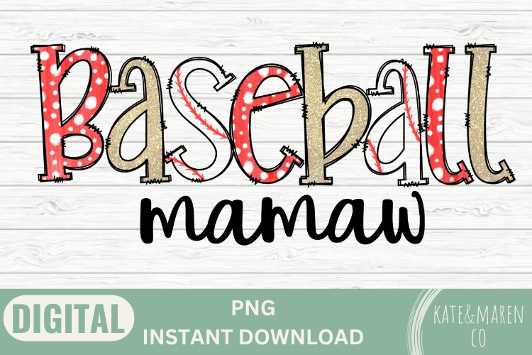 baseball mamaw png, thats my grandson png