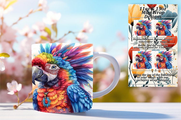 Radiant Animal Sublimation Designs - 11oz/15oz (3764326)