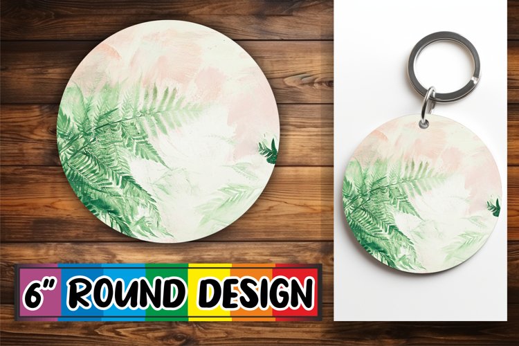 Elegant Bloom Circle Wrap: Spring Sublimation Charm