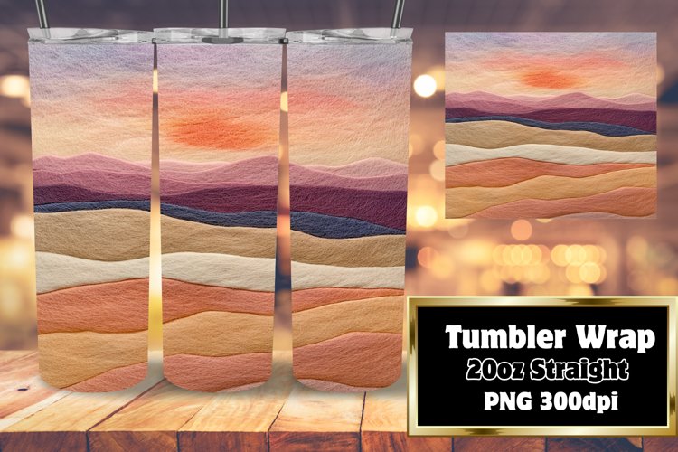 Exquisite 3D Summer Landscape Wrap Design