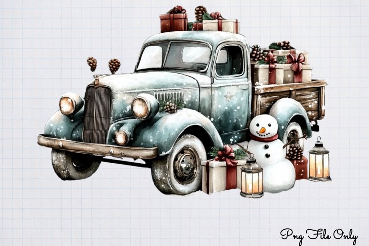 White Rustic Christmas Clipart PNG (4827118)