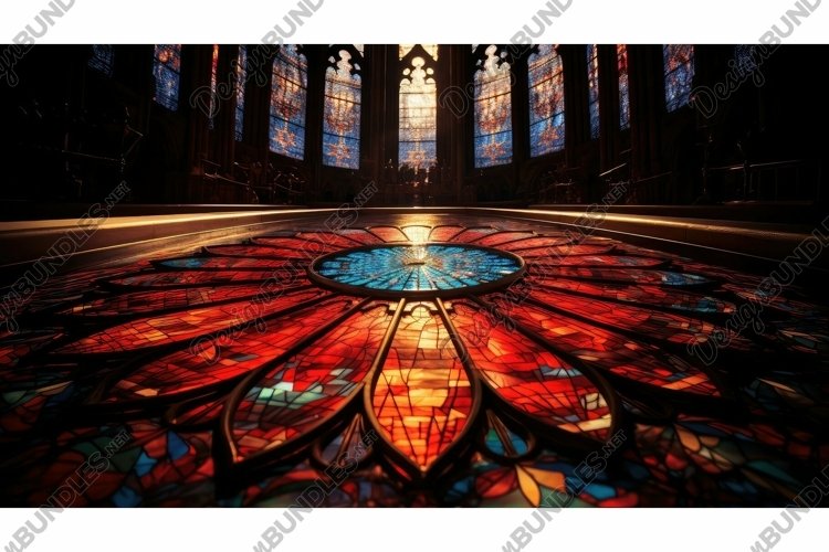 cathedral stained glass light