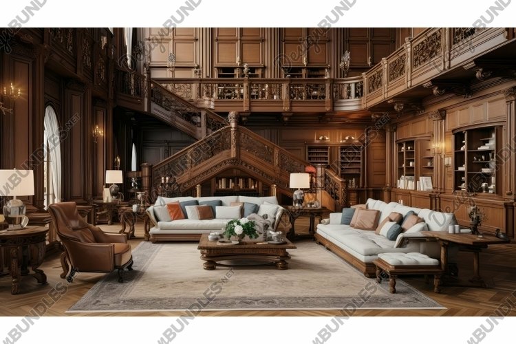 rustic wooden interior room (4098285)