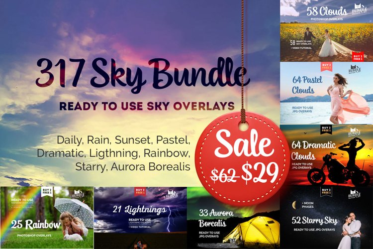 317 Sky Overlays BUNDLE