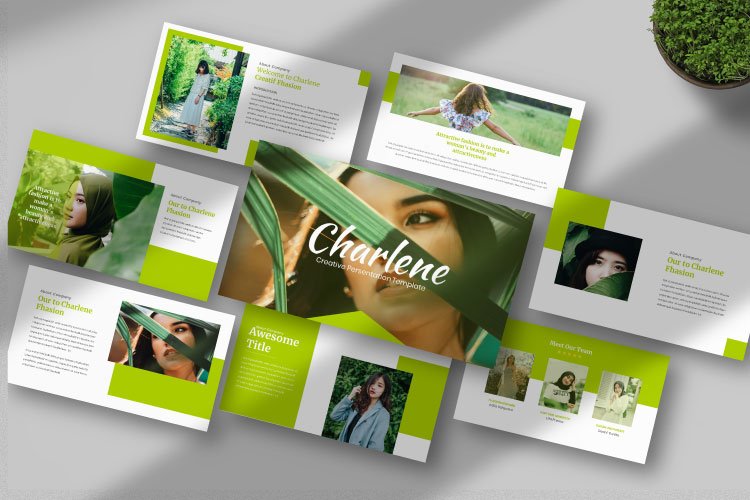 Charlene - Creative Keynote Template