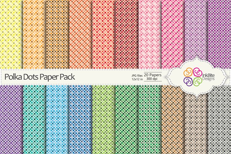 Polka Dots Paper Pack