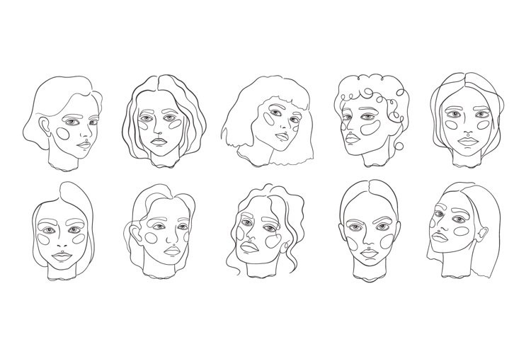 Face line art (514521)