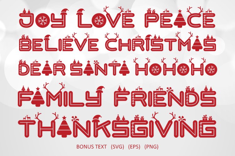 Love Santa - A Special Font For Christmas - Free Font Of The Week ...