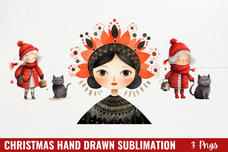 Christmas Hand Drawn Style Clipart (4427665)