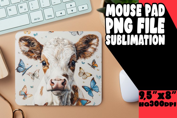 Barnyard Beauty Sublimation Mouse Pad Designs