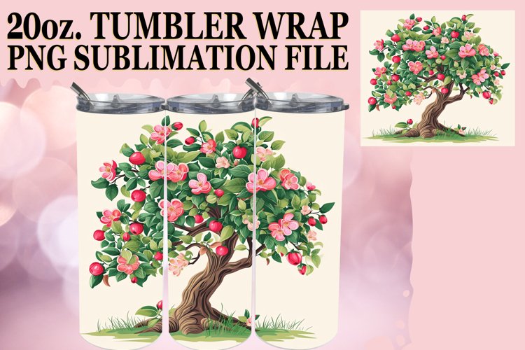 Sublimation Delight with Abstract Trees