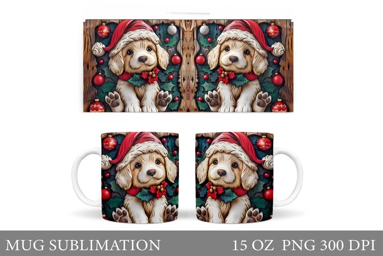 Christmas Dog Mug Design. Christmas Mug (4214549)