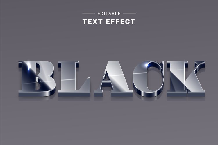 Editable Text Effect for Illustrator. Vector (2262708)