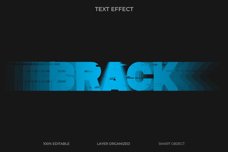 Brack Editable Text Effect Style