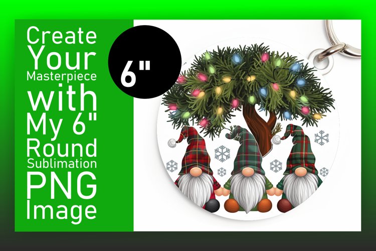 Stylish Circle Design for Car Coasters , Gnomes