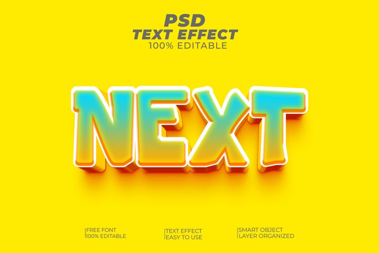 Next Editable Text Effect Style (4075277)