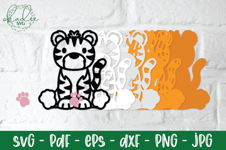 3D Jungle Animal Bundle, All of the Jungle Animals Papercut - Free ...